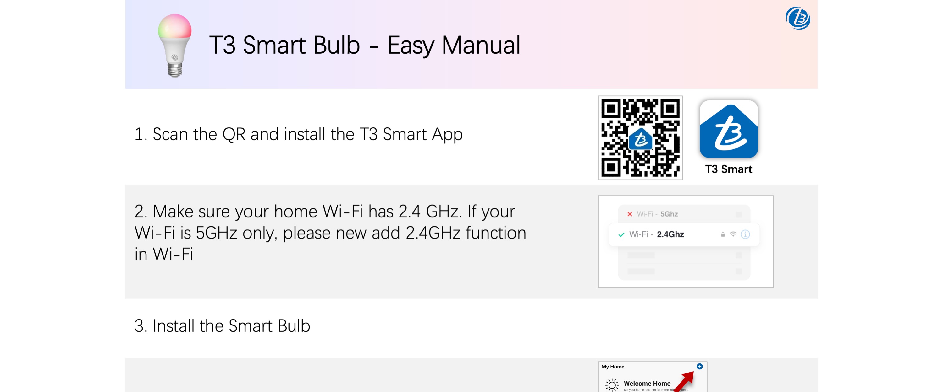 T3 Smart Bulb - T3 Technology