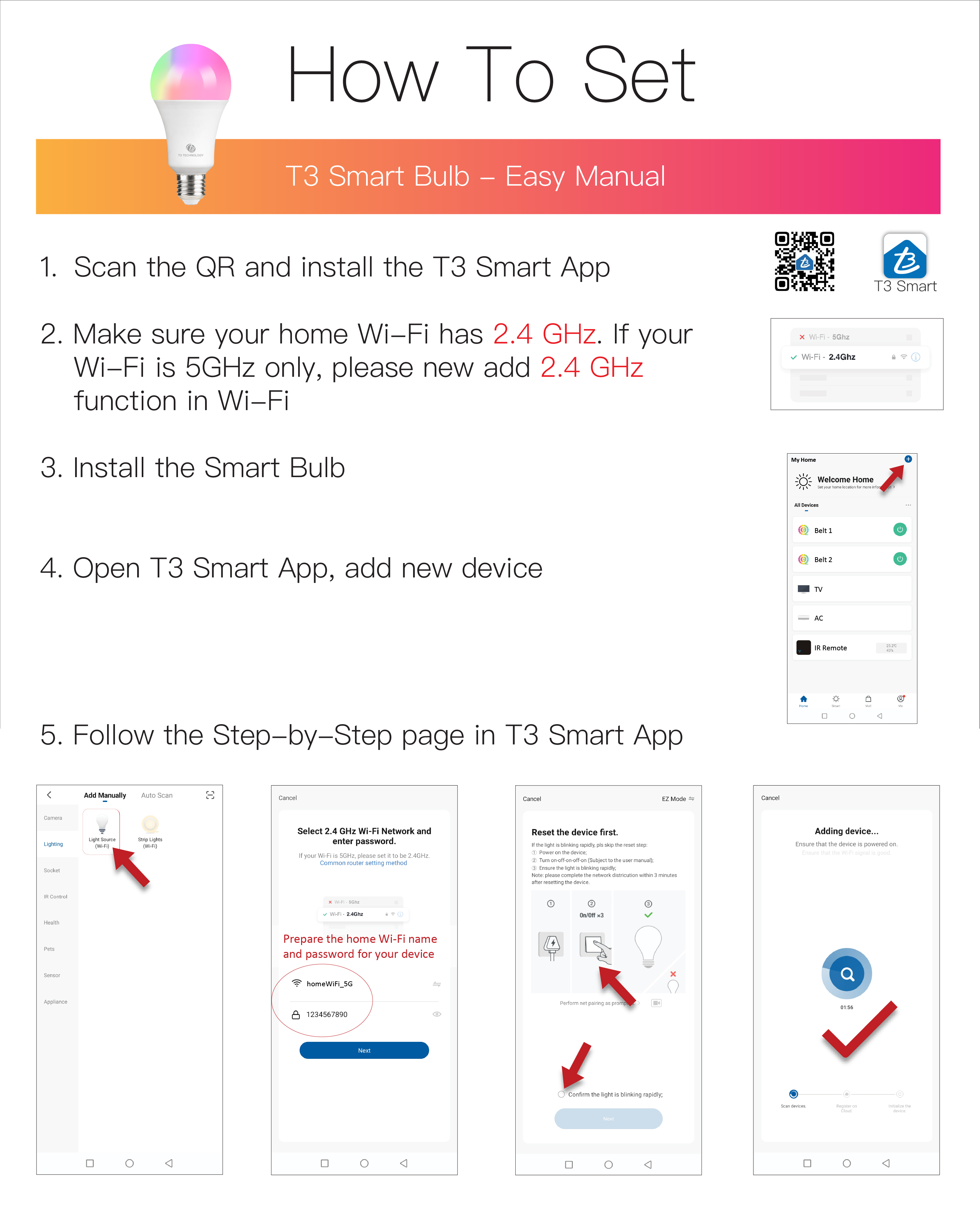 T3 Smart Bulb - T3 Technology
